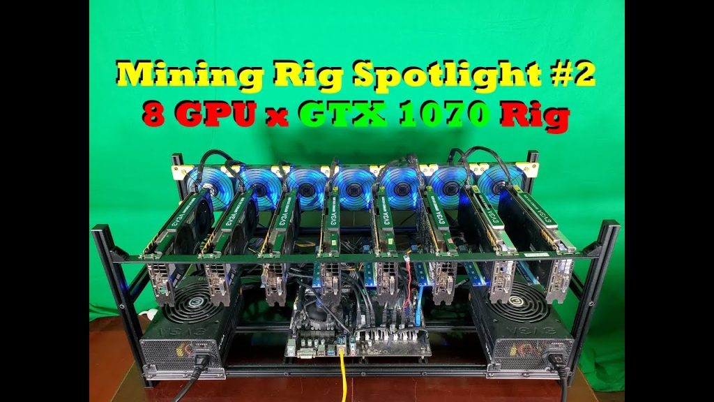 8 GPU x GTX 1070 Mining Rig Spotlight | Mining Rig Spotlight #2 ...